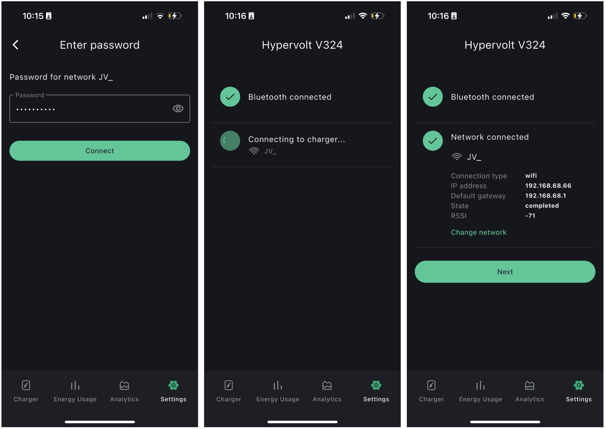 Connecting to WiFi & Changing Networks